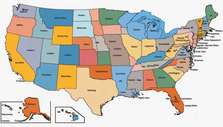 Blank USA Map – Printable & Customizable Resource