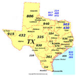 Texas County Map - Free Printable with Cities Guide